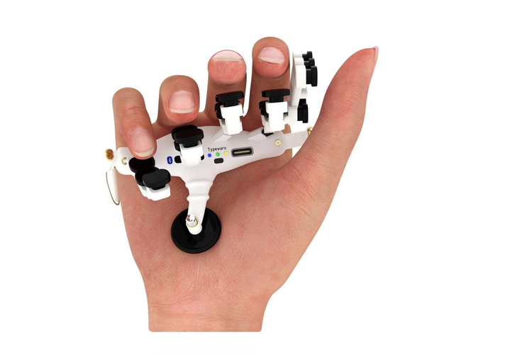 Typeware wearable keyboard & mouse